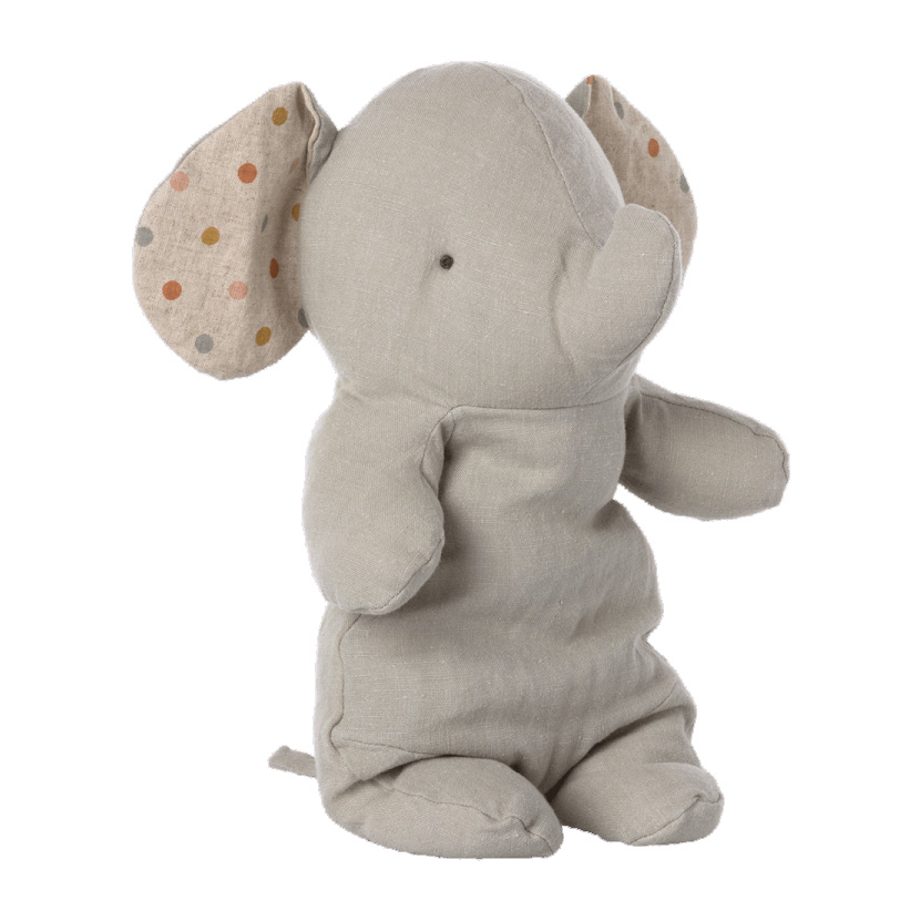 DELISTED Maileg Kuscheltier Elefant Safari Friends medium, grau, H34 cm