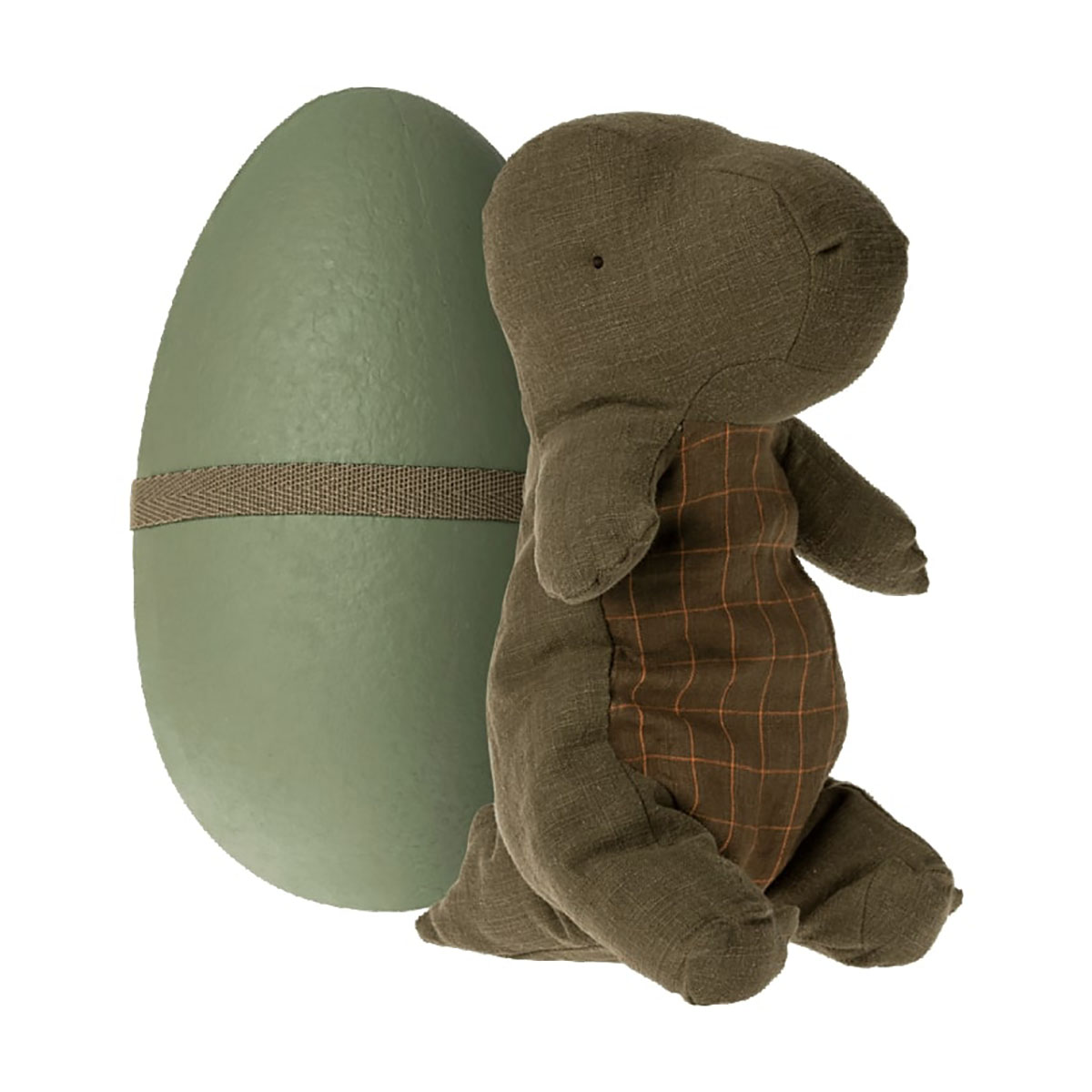DELISTED Maileg Dino Gantosaurus im Ei „forrest green“ (37cm) - Hipster ...