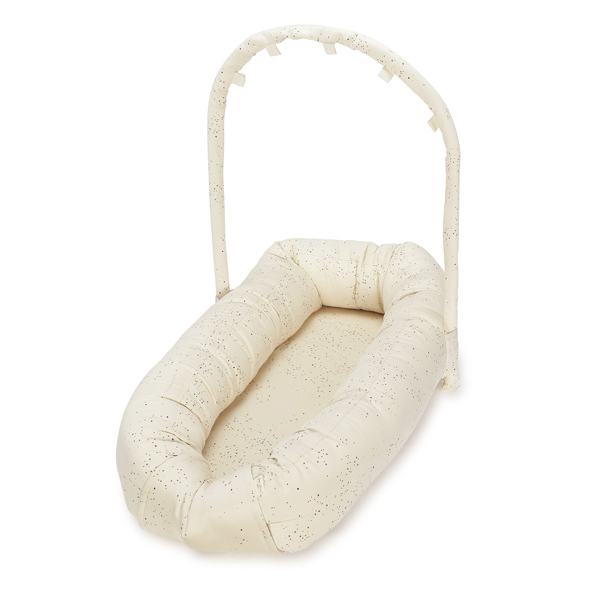 DELISTED Konges Sløjd Babynest mit Activity-Bogen „Etoile“, 83x43cm