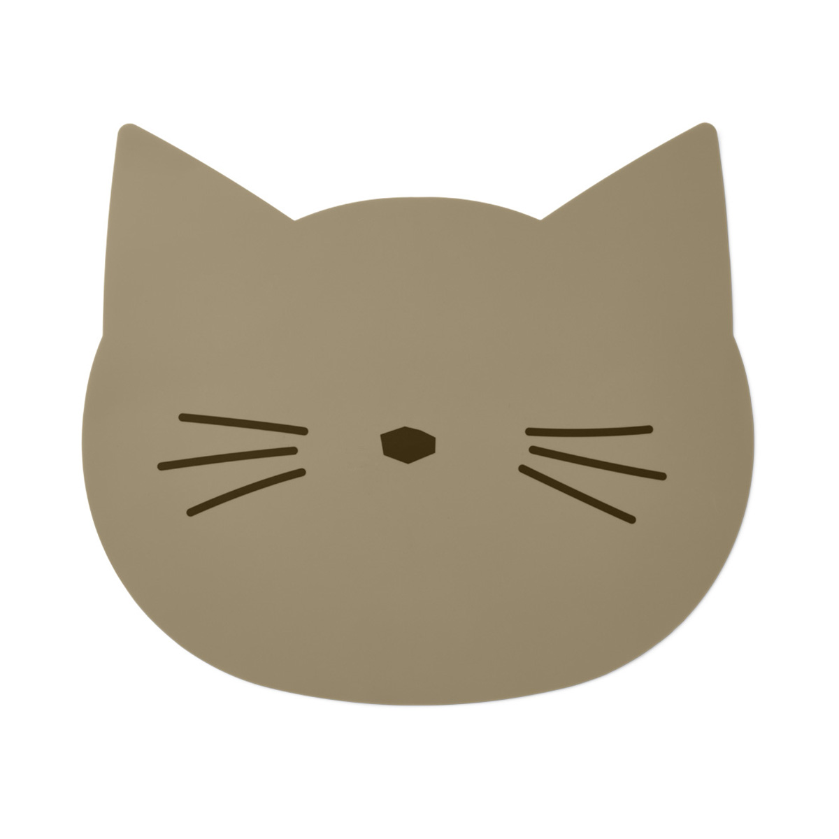 DELISTED Liewood Aura Silikon-Tischset „Cat oat“ - Hipster Baby