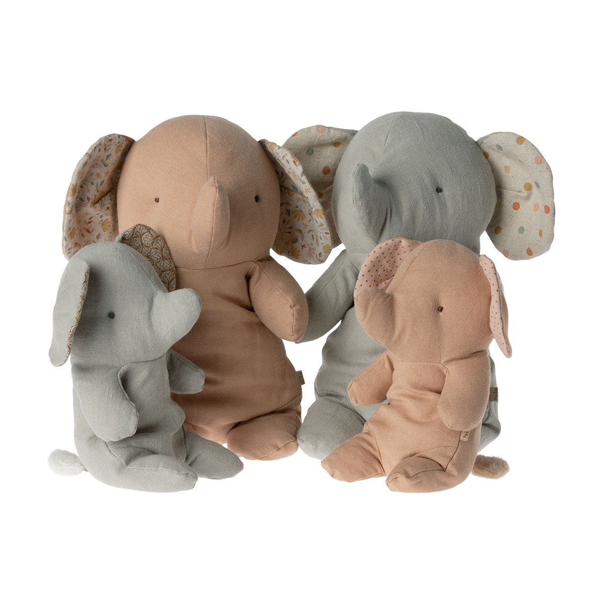 DELISTED Maileg Kuscheltier Safarifreunde, Kleiner Elefant „Rose“, H24cm