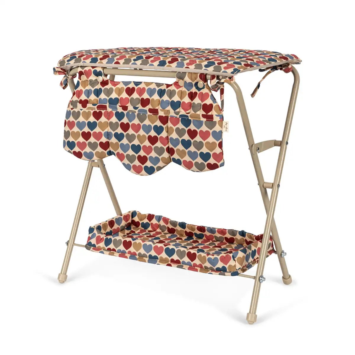 DELISTED Konges Sløjd Puppenwickeltisch „Coeur Bisous“ - Hipster Baby