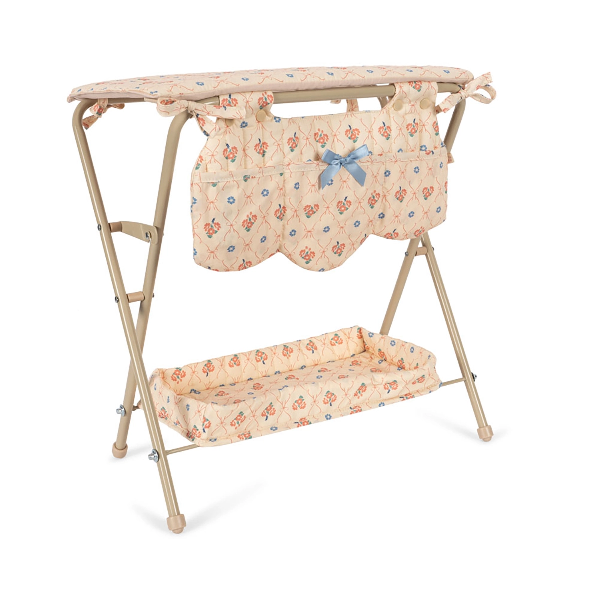 Konges Sløjd Puppenwickeltisch „Fleur Decor“ - Hipster Baby