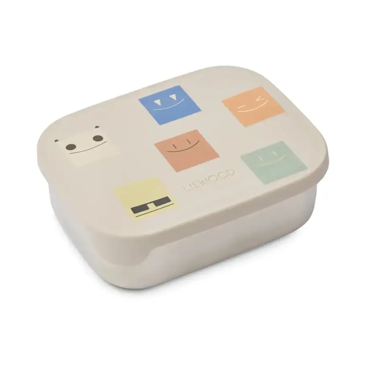 Liewood Arthur Lunchbox „Smiley / Sandy“, Edelstahl mit Silikon